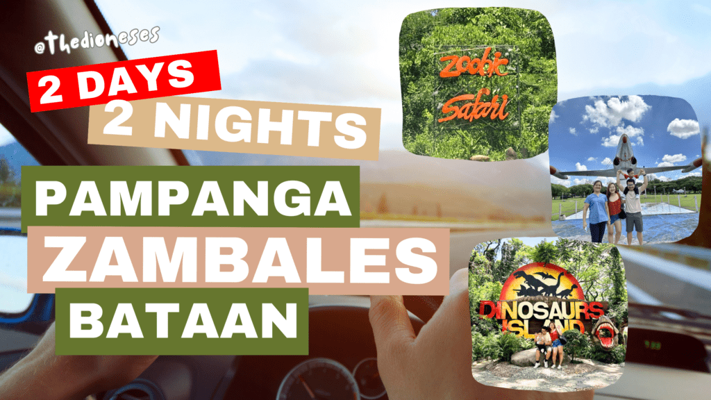 Best Pampanga-Subic-Bataan Itinerary for Family with Kids [Father's Day ...